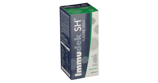 Immudek SH - Integratore alimentare per le difese immunitarie - Sciroppo - 200 ml